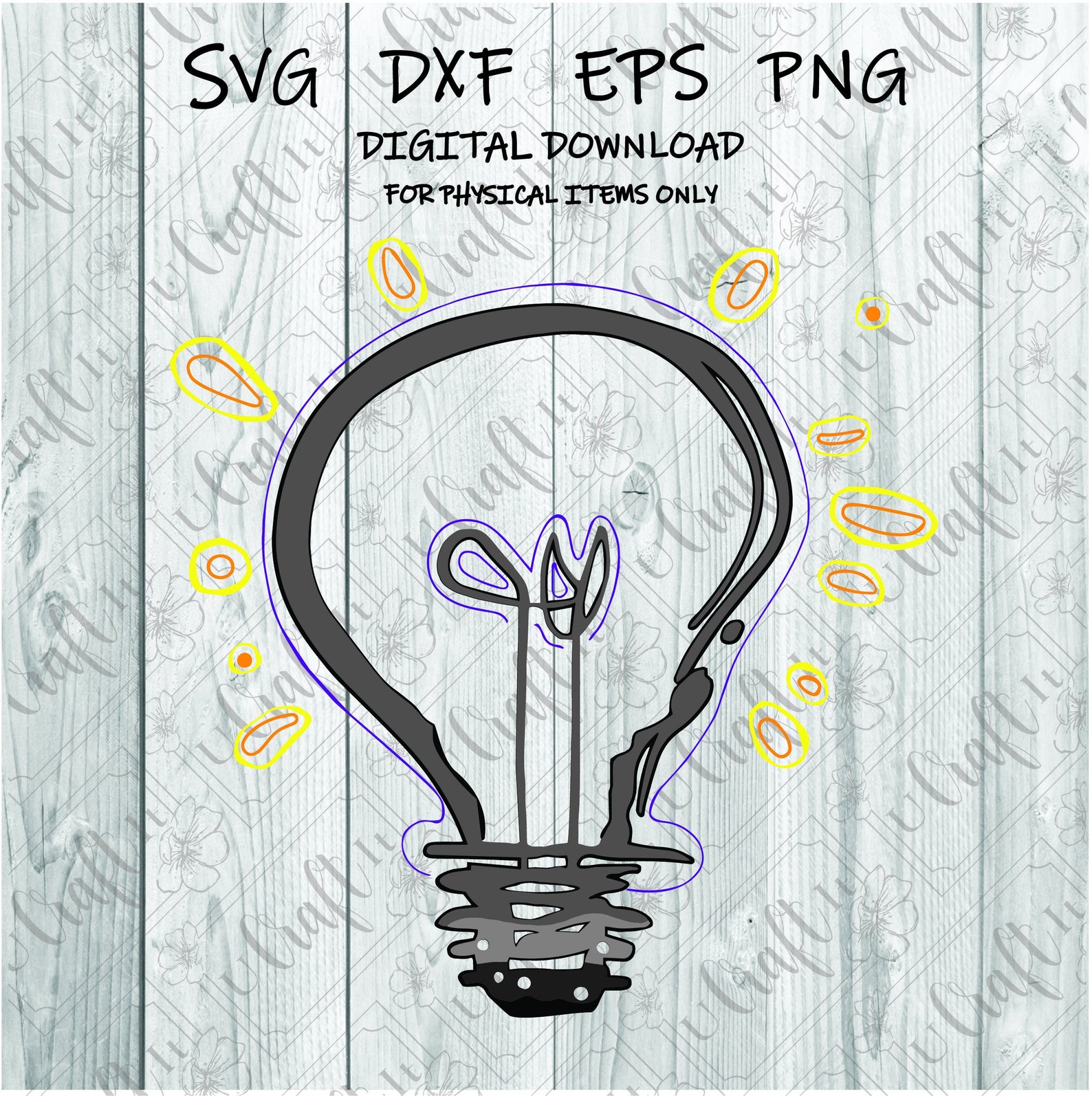 Lightbulb Svg - Lightbulb Clipart - Lightbulb Cut File - Bright Svg ...