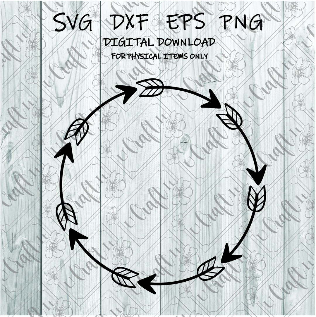 Arrows - Arrow Circle - Arrow Border - Arrow Wreath - Arrow Ring - Etsy