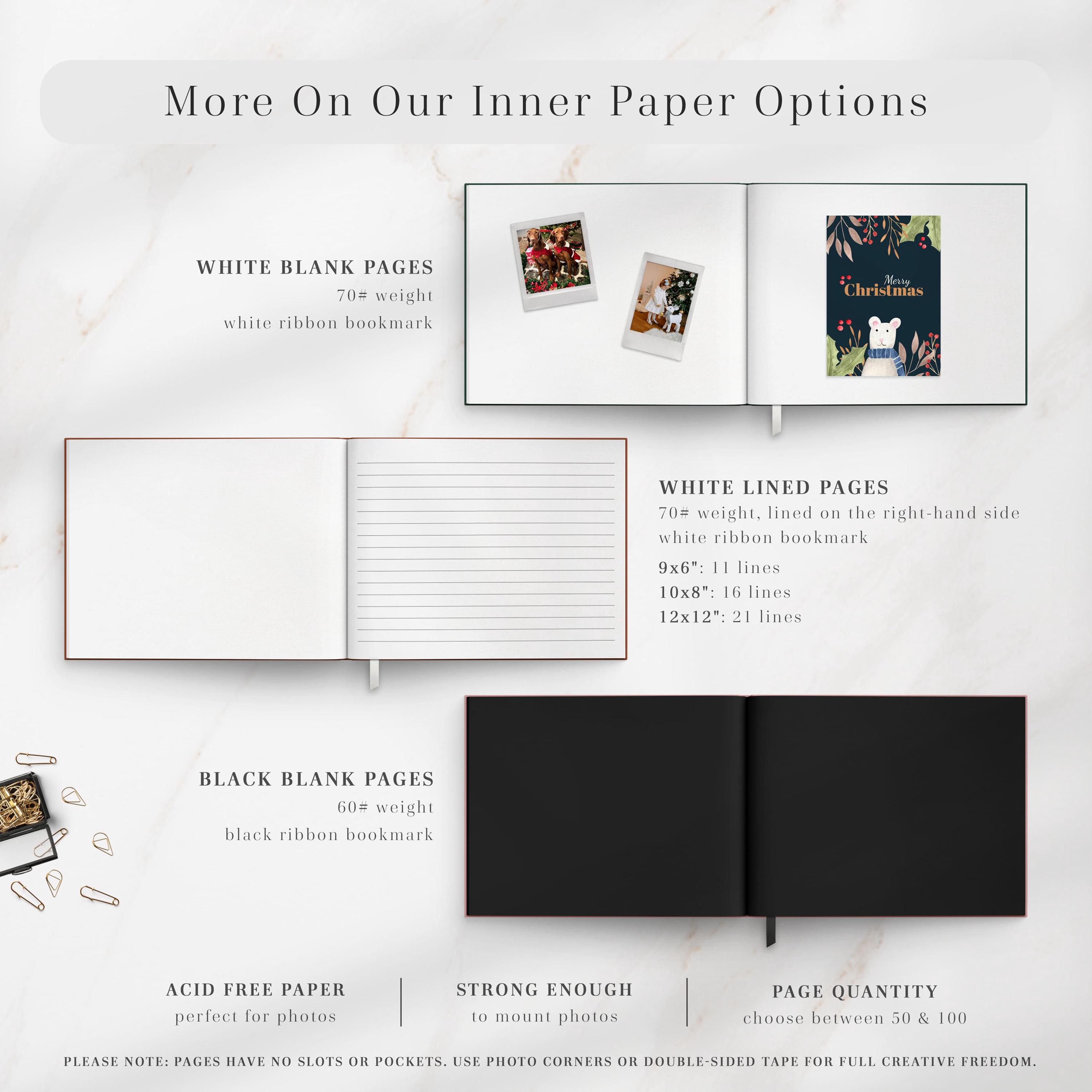 Personalized Christmas Memories Book, Christmas Card Album, Custom ...