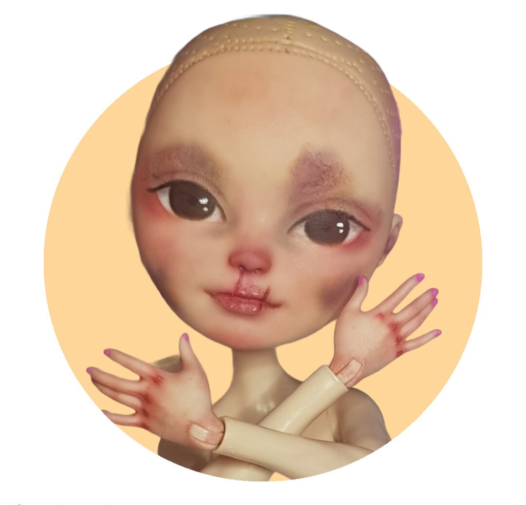 OOAK Doll Repaint Commission faceup Only - Etsy