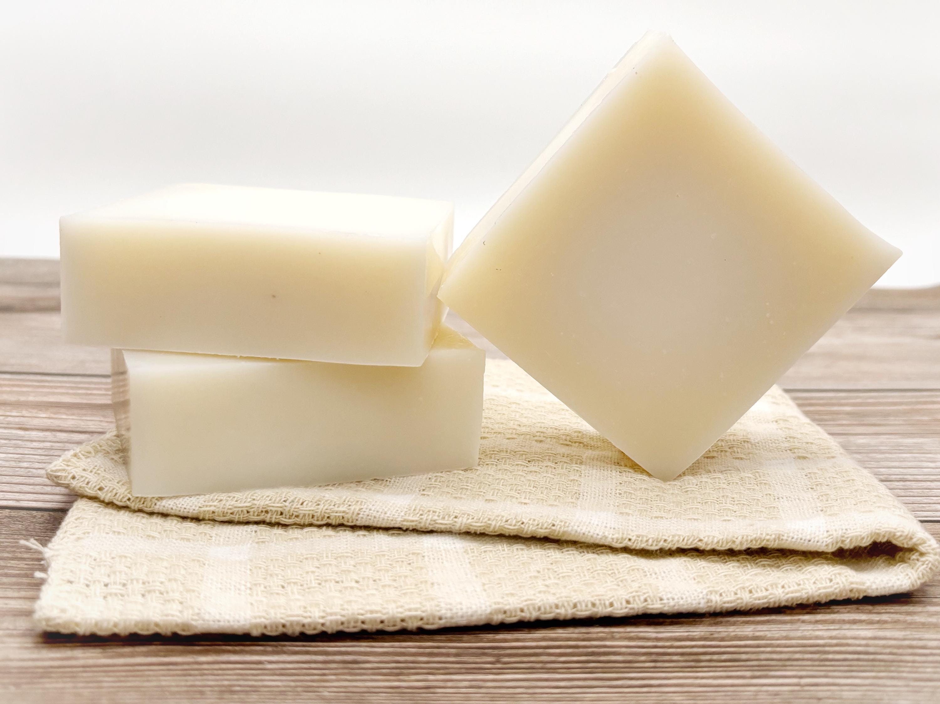 Pure Tallow Soap / Unscented 100% Beef Tallow Soap Bars Body Face Hands ...