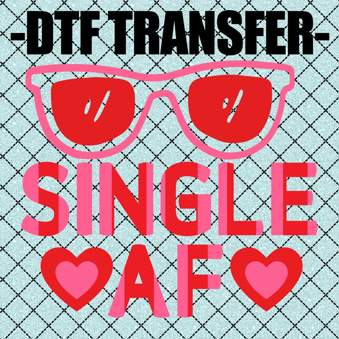 Single AF DTF Transfer ready to Press - Etsy