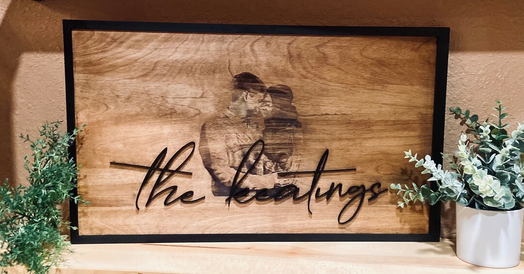 Personalized Family Sign | Wedding Sign | Bridal Gift | Home Decor - Etsy