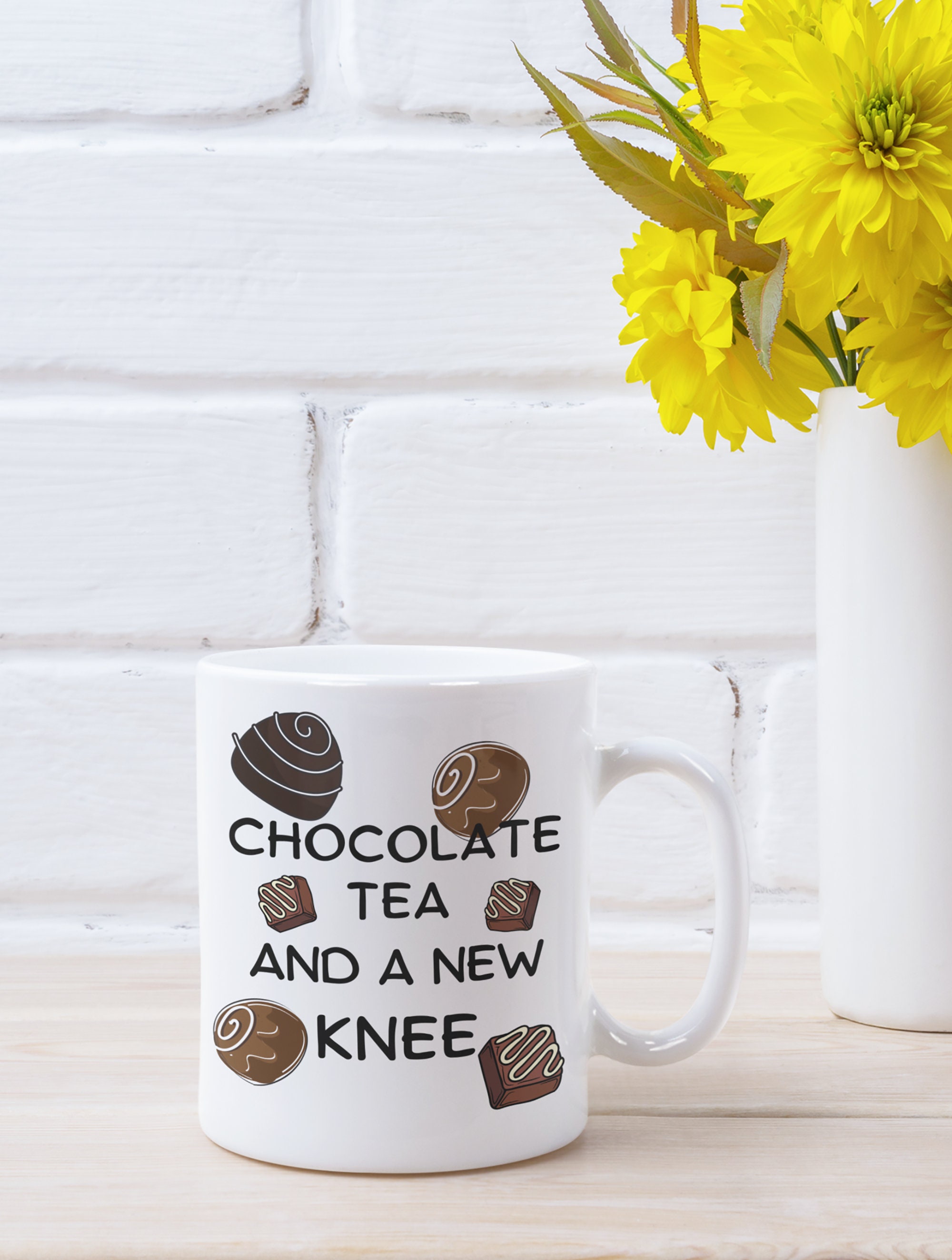 Knee Replacement Gift Knee Surgery Tea Cup Joint Replacement Gift Rehab ...