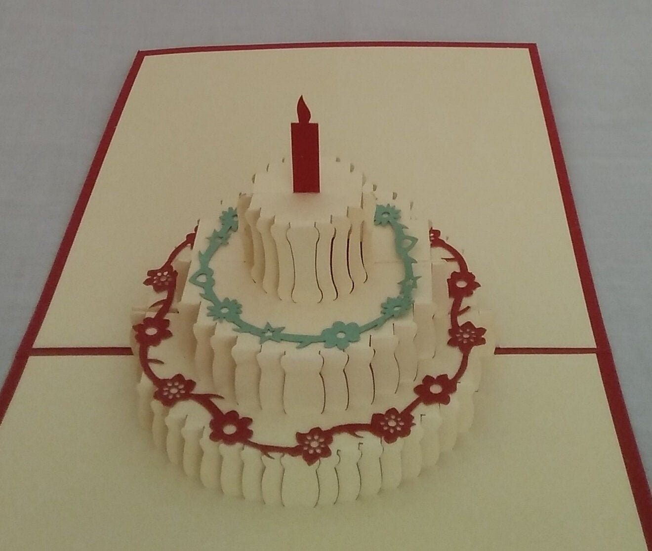 Kirigami Birthday Card