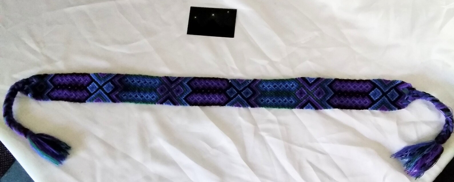 Hand-woven Colourful Yarn Belt - Etsy