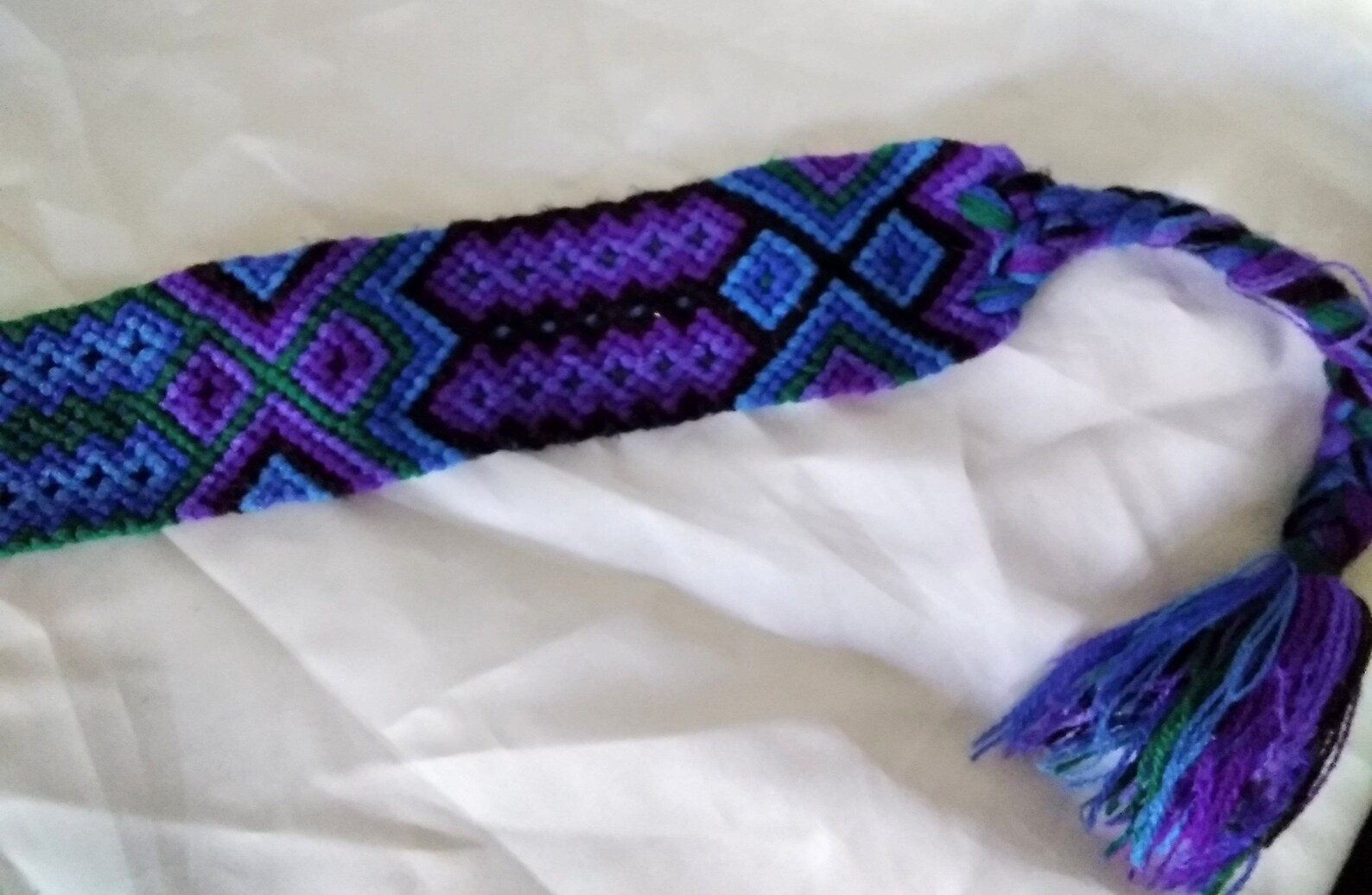 Hand-woven Colourful Yarn Belt - Etsy