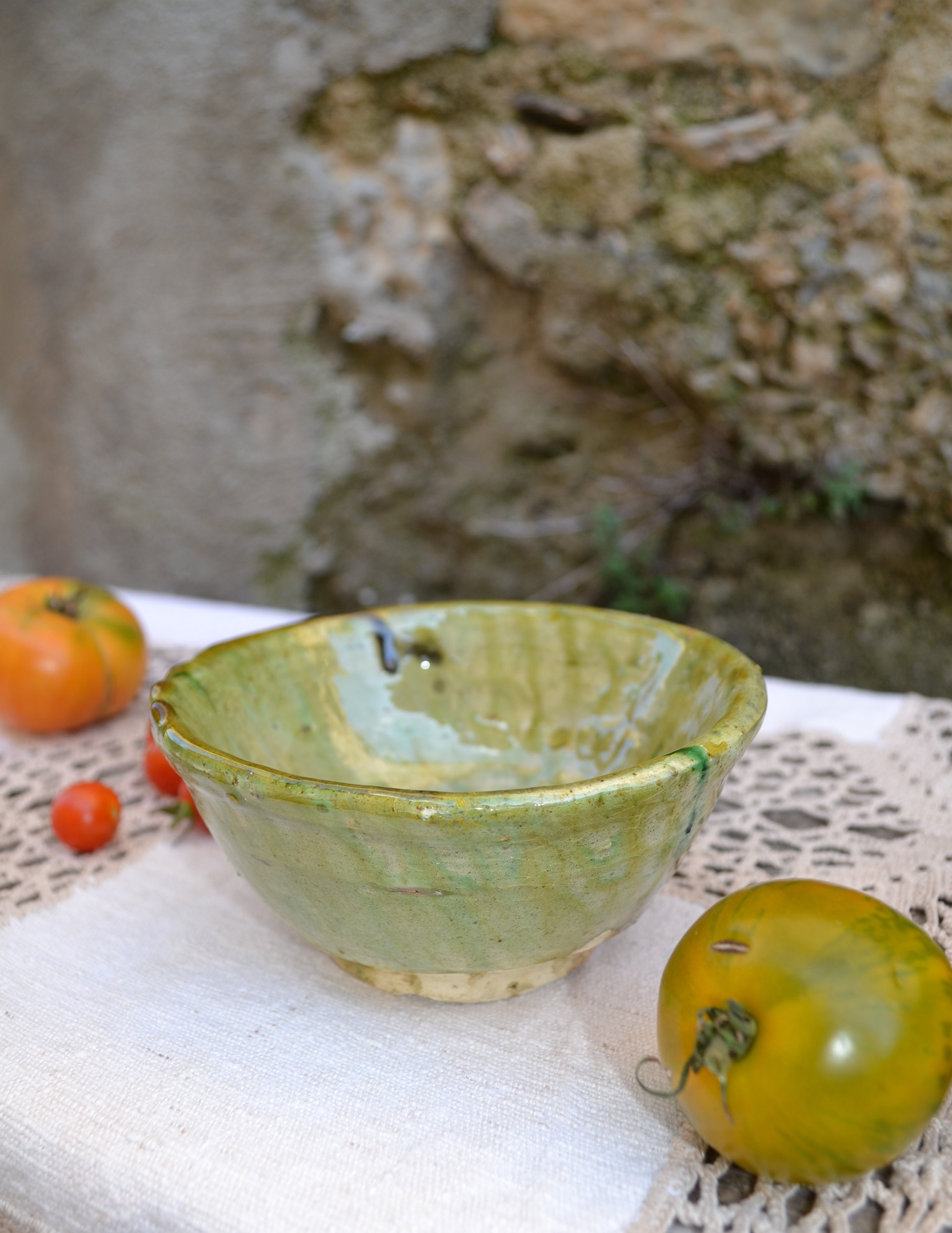 Glazed Bowl / Raw, Authentic and Perfectly Imperfect TAMEGROUTE Pottery ...