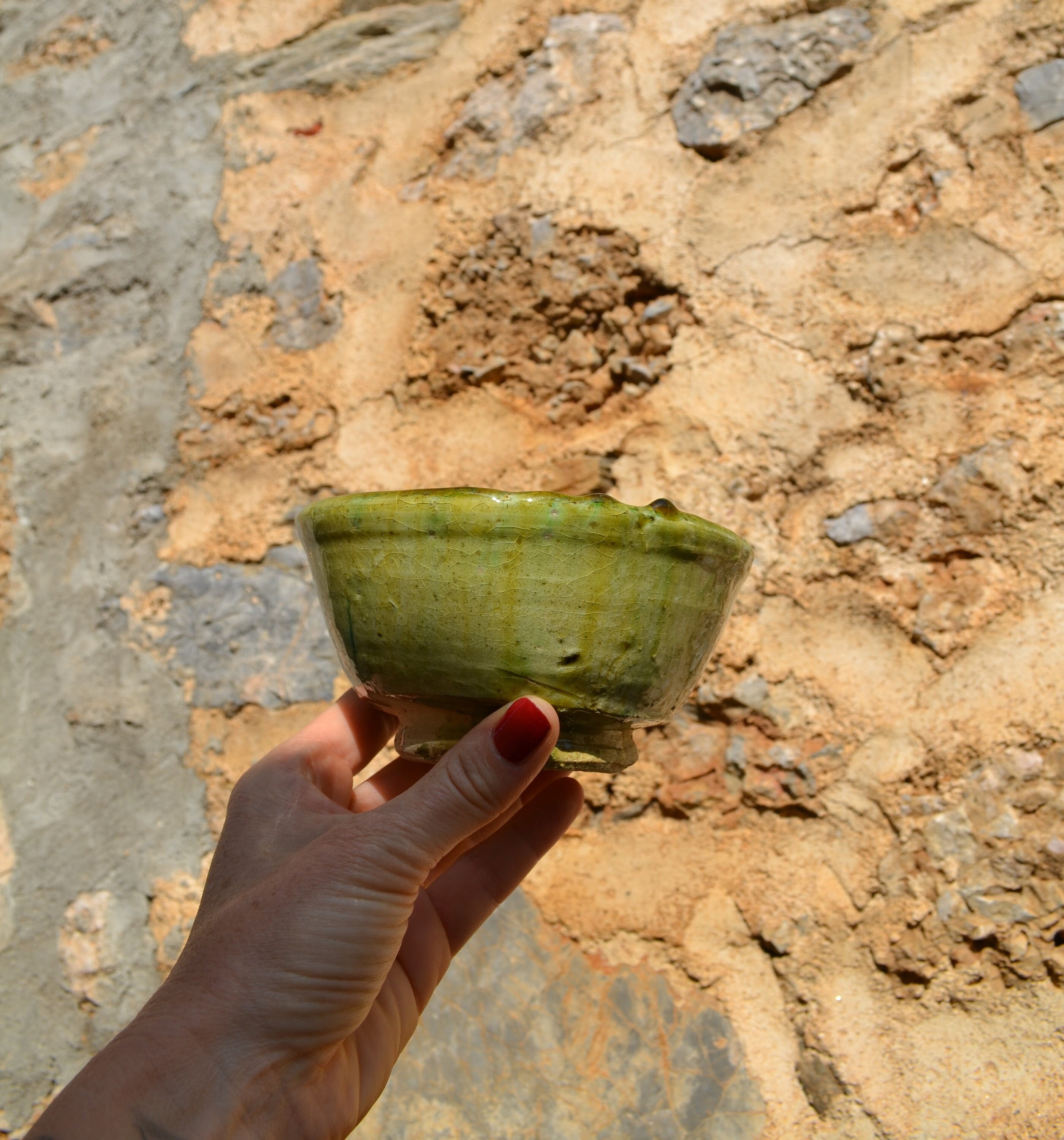 Glazed Bowl / Raw, Authentic and Perfectly Imperfect TAMEGROUTE Pottery ...