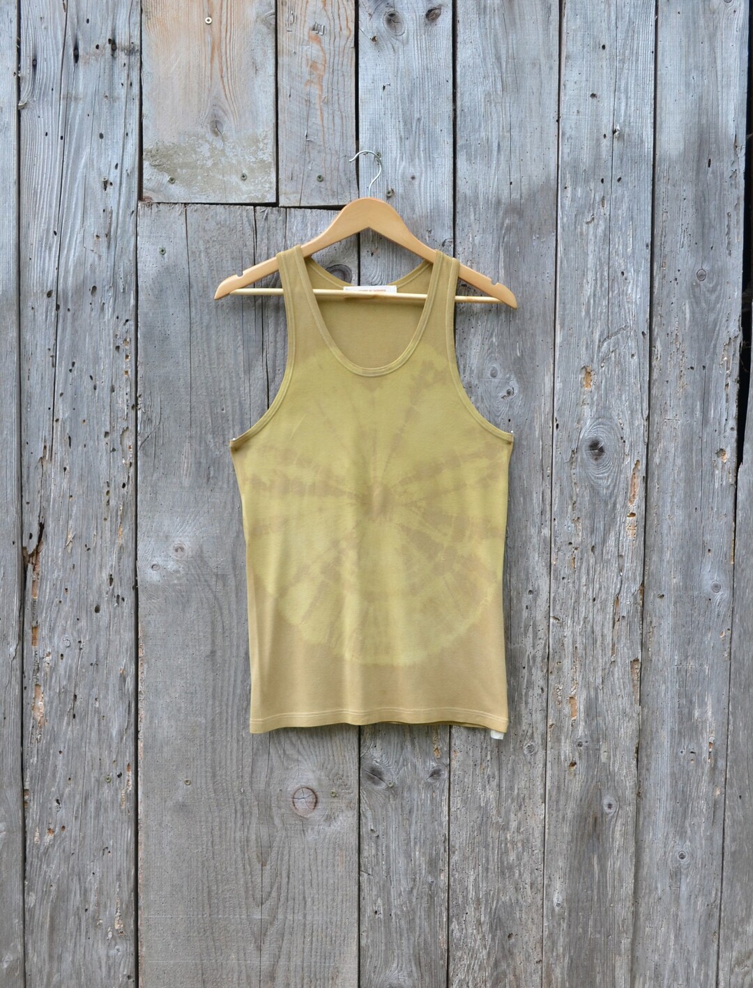 VINTAGE MARCEL T-SHIRT Myrobalan and Chestnut Vegetable Dye/ Natural ...