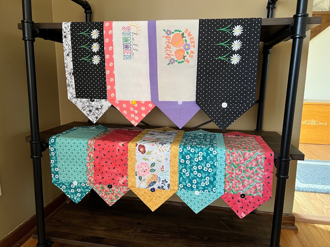 Summer Mini Table Runner, Daisy Table Runner, Floral Table Runner ...