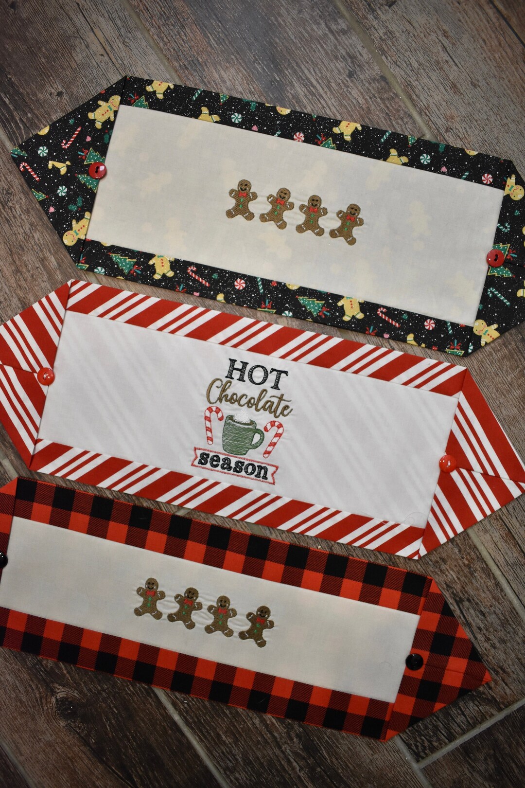Christmas Mini Table Runner, Christmas Table Runner, Small Table Runner ...