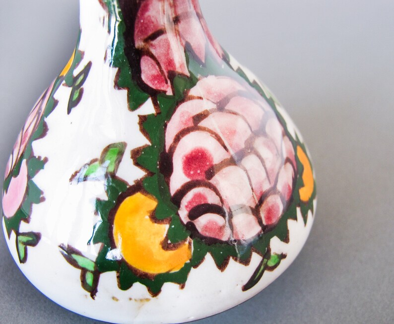 Small Hand Painted Olive Oil Pitcher Vintage Italian Spanish - Etsy