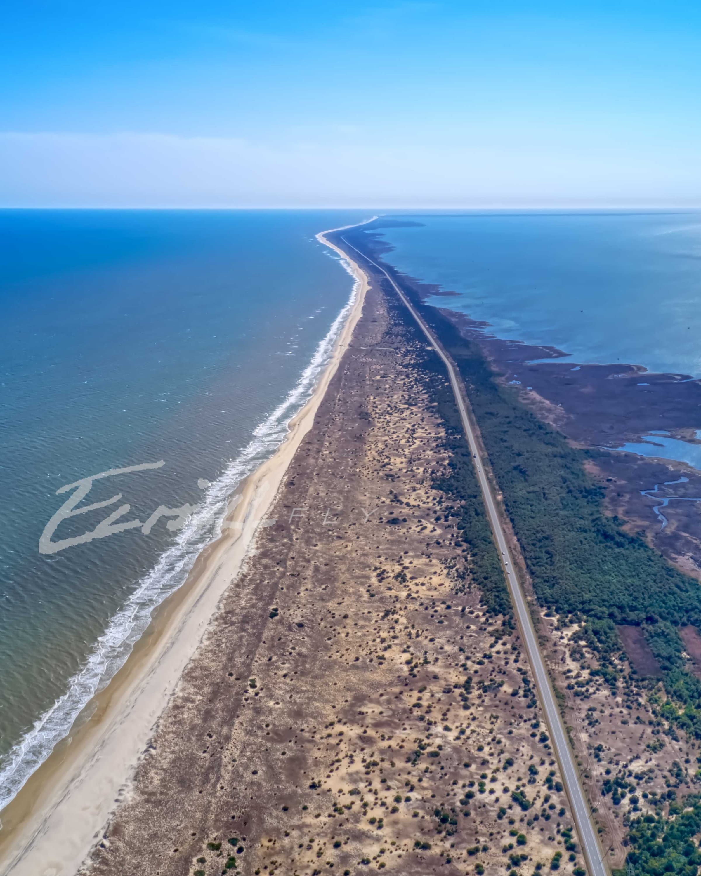 Outer Banks Photo Print, Cape Hatteras, Drone, Aerial Photo ...