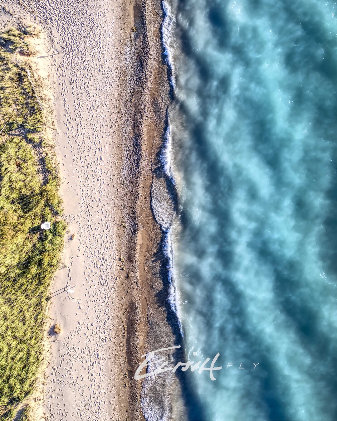 Empire Lake Michigan Photo Print, Empire Bluffs, Sleeping Bear Sand ...