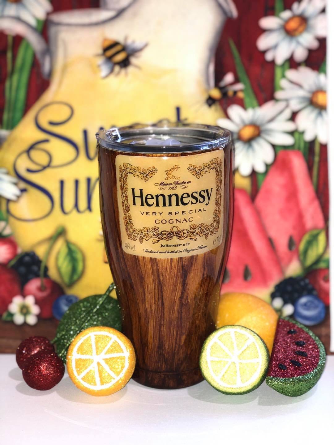 Henney Tumbler, Custom, Woodgrain, Men, Hennessy, Drank - Etsy