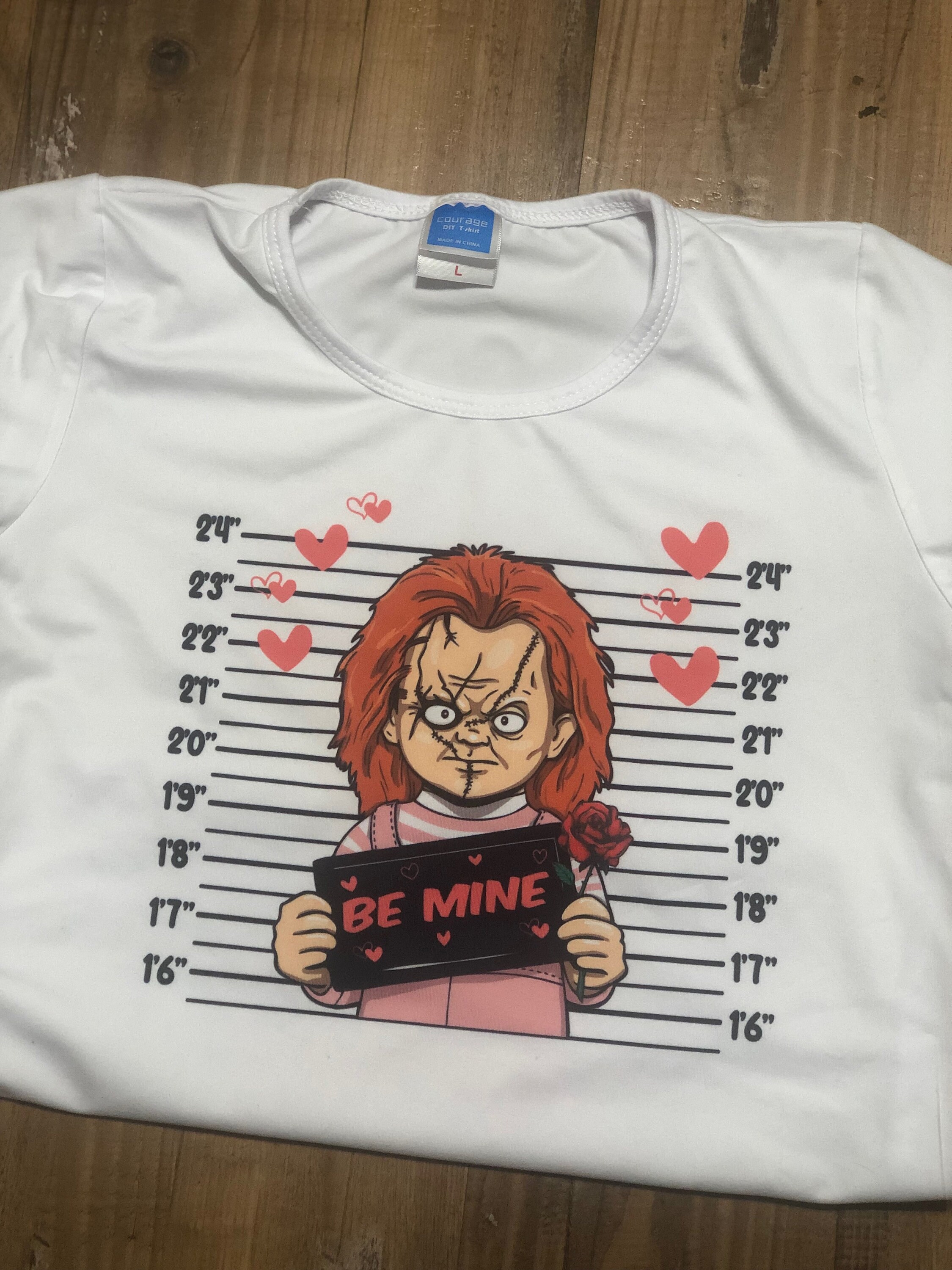 Chucky Mugshot Valentines Shirt - Etsy