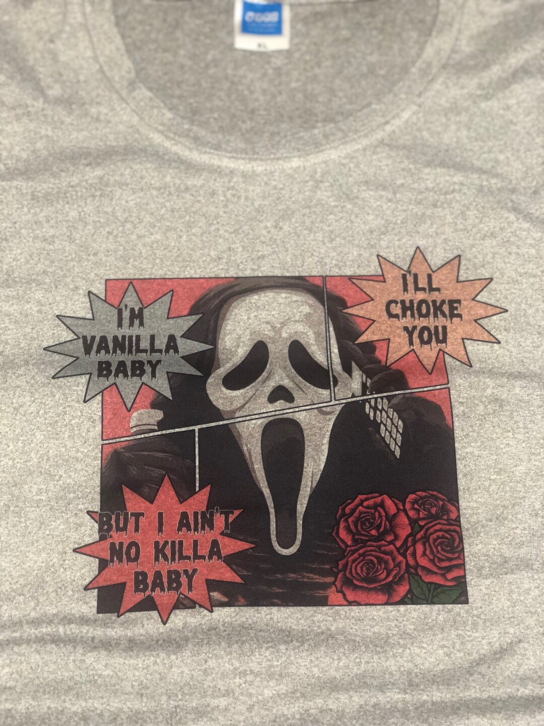 Ghost Face Valentines Shirt, Ghost Face Vanilla Baby , No Killer Baby ...