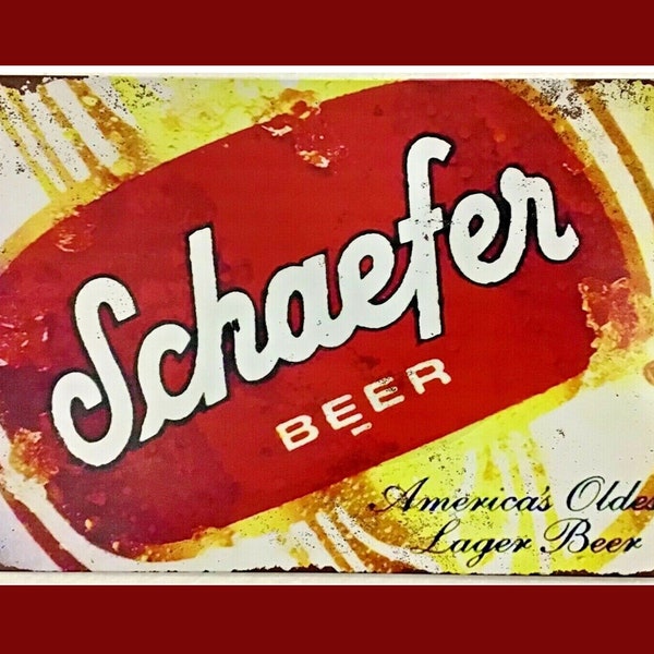 Schaefer Beer Signs - Etsy