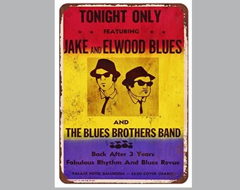 Blues Brothers Sign - Etsy