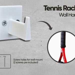 Tennis Racket Wall Hanger - Etsy