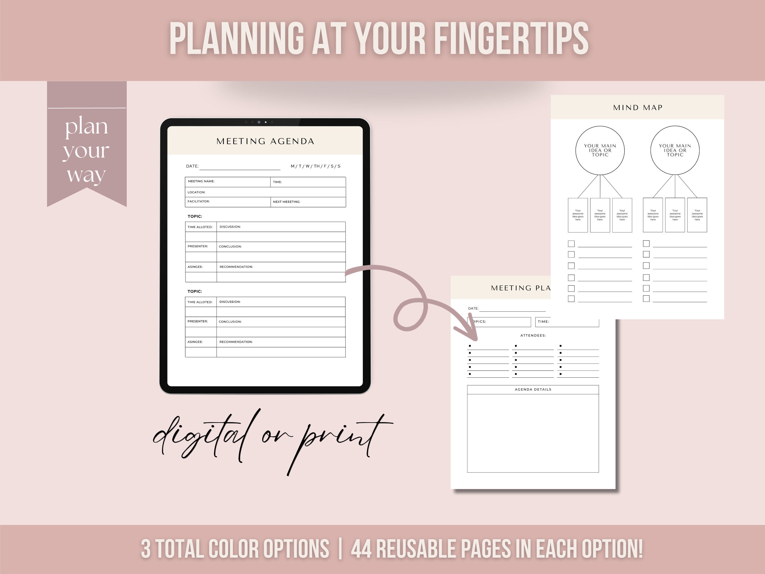 Ultimate Leadership Planner | 44 Pages | Digital or Print Use | BONUS ...