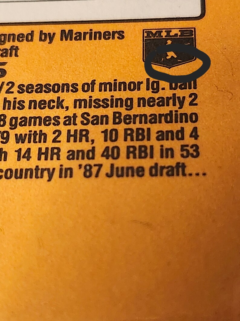 1990 Ken Griffey Jr Error Baseball Card - Etsy Australia