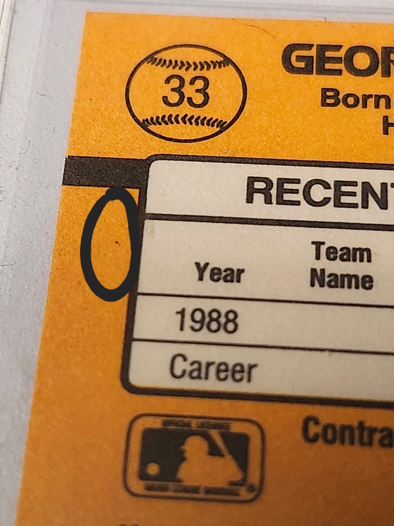 1990 Ken Griffey Jr Error Baseball Card - Etsy Australia