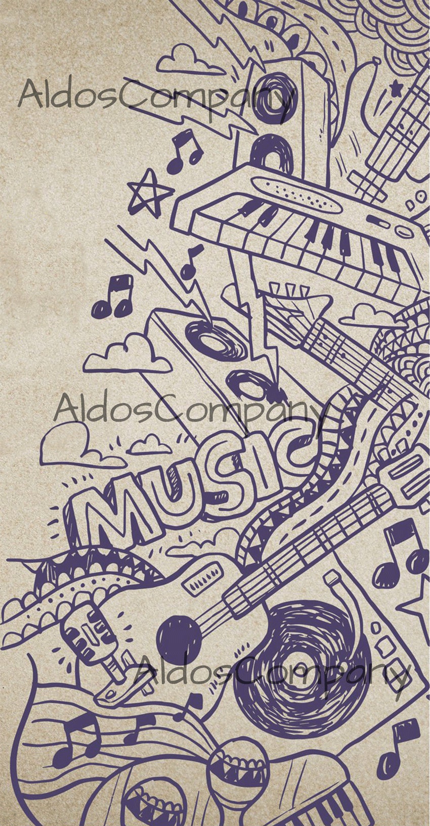 Music Poster Music Art Musicians Art | Etsy