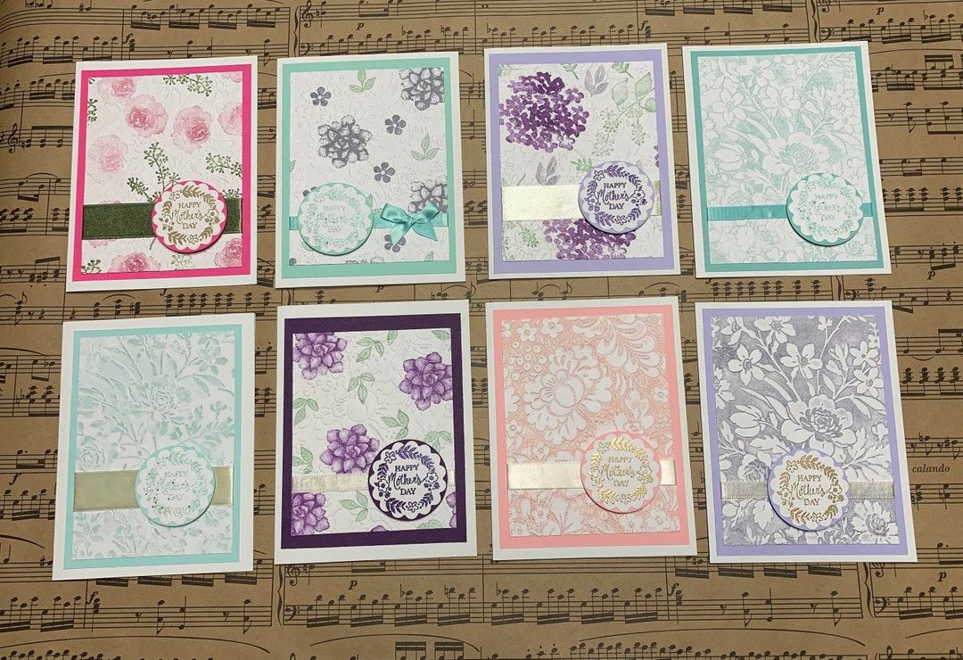 Happy Mother's Day Cards, Roses Card, Embossed Cards, Flower Cards ...