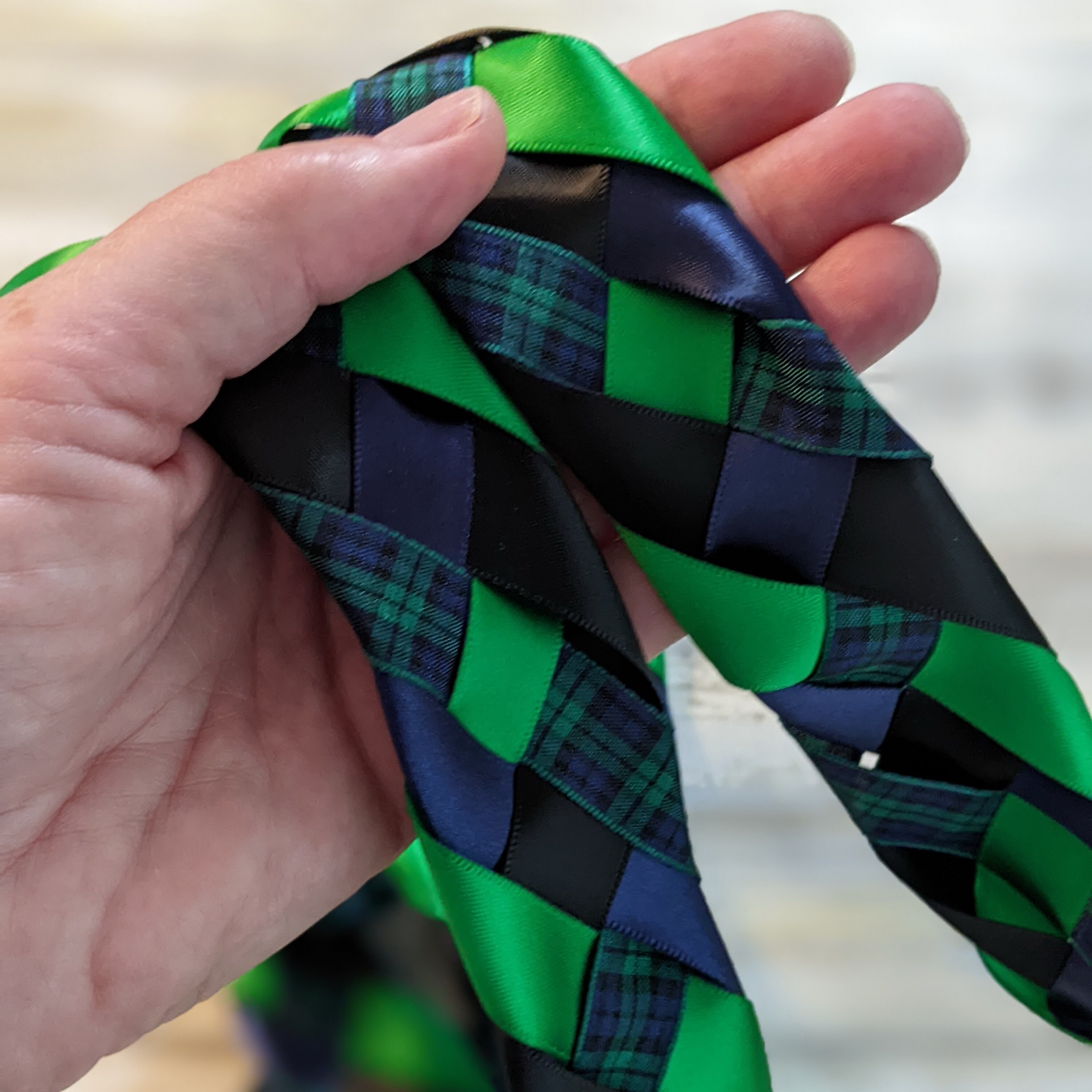 Tartan Handfasting Ribbon Black Watch Handfasting Ribbon Handfasting ...