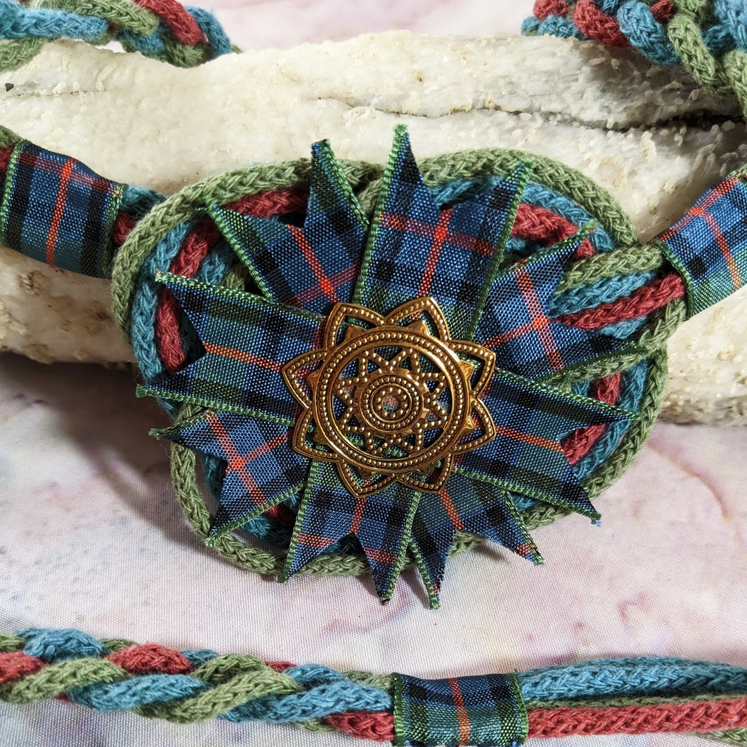 Tartan Handfasting Ribbon Flower of Scotland Tartan Handfasting Ribbon ...