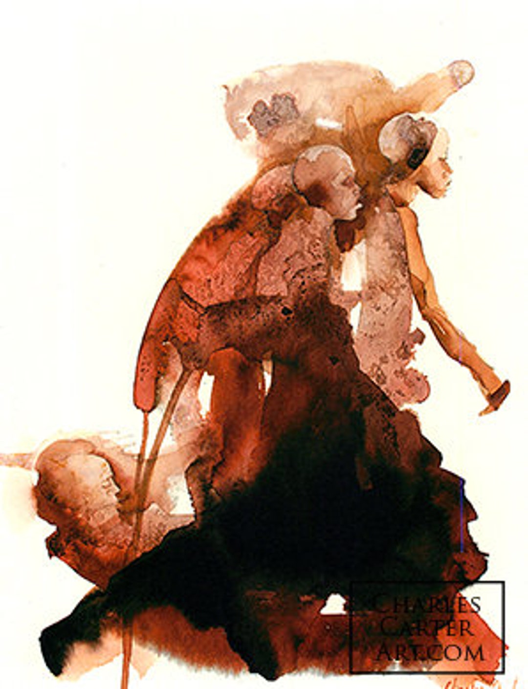 Red Dust Children (limited Print) - Etsy