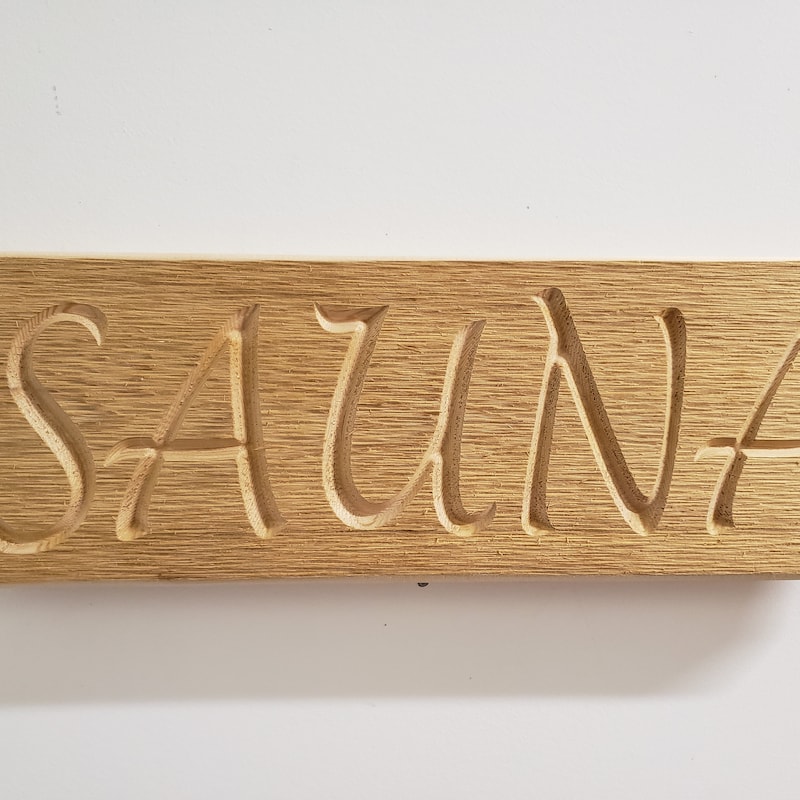Sauna Sign - Etsy
