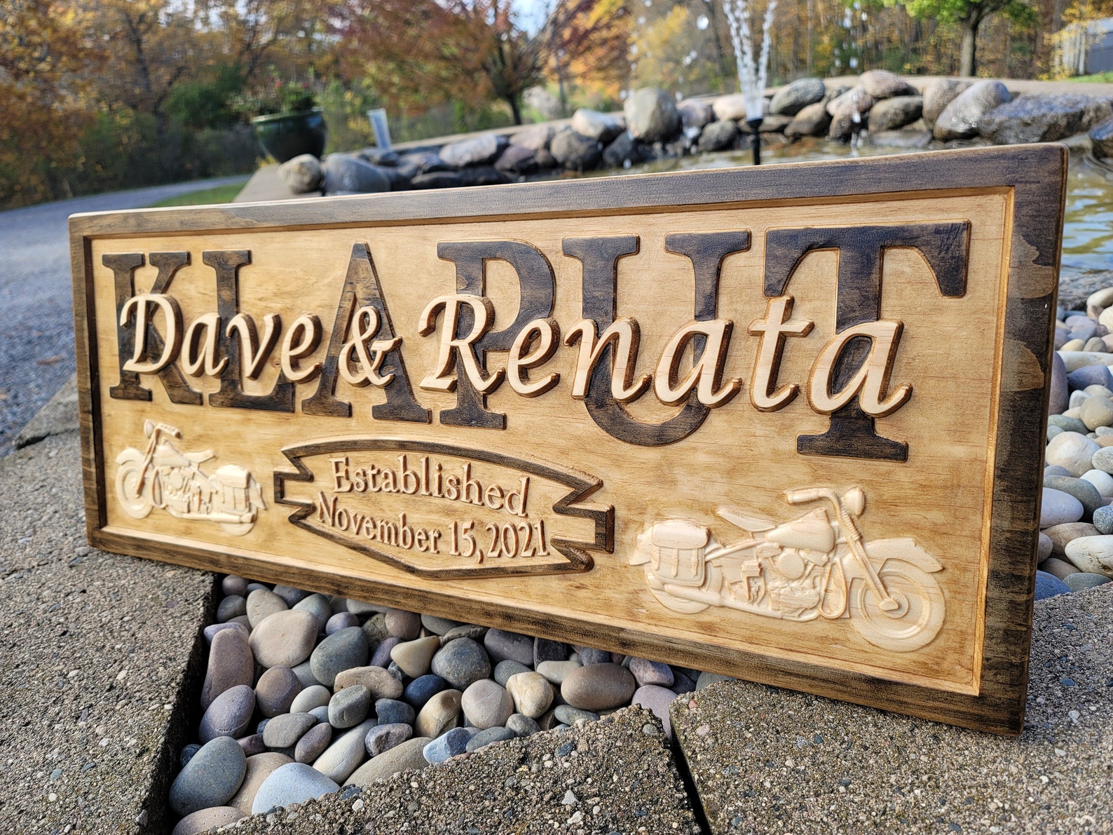 Personalized Motorcycle Sign Motorcycle Wedding Sign Harley - Etsy