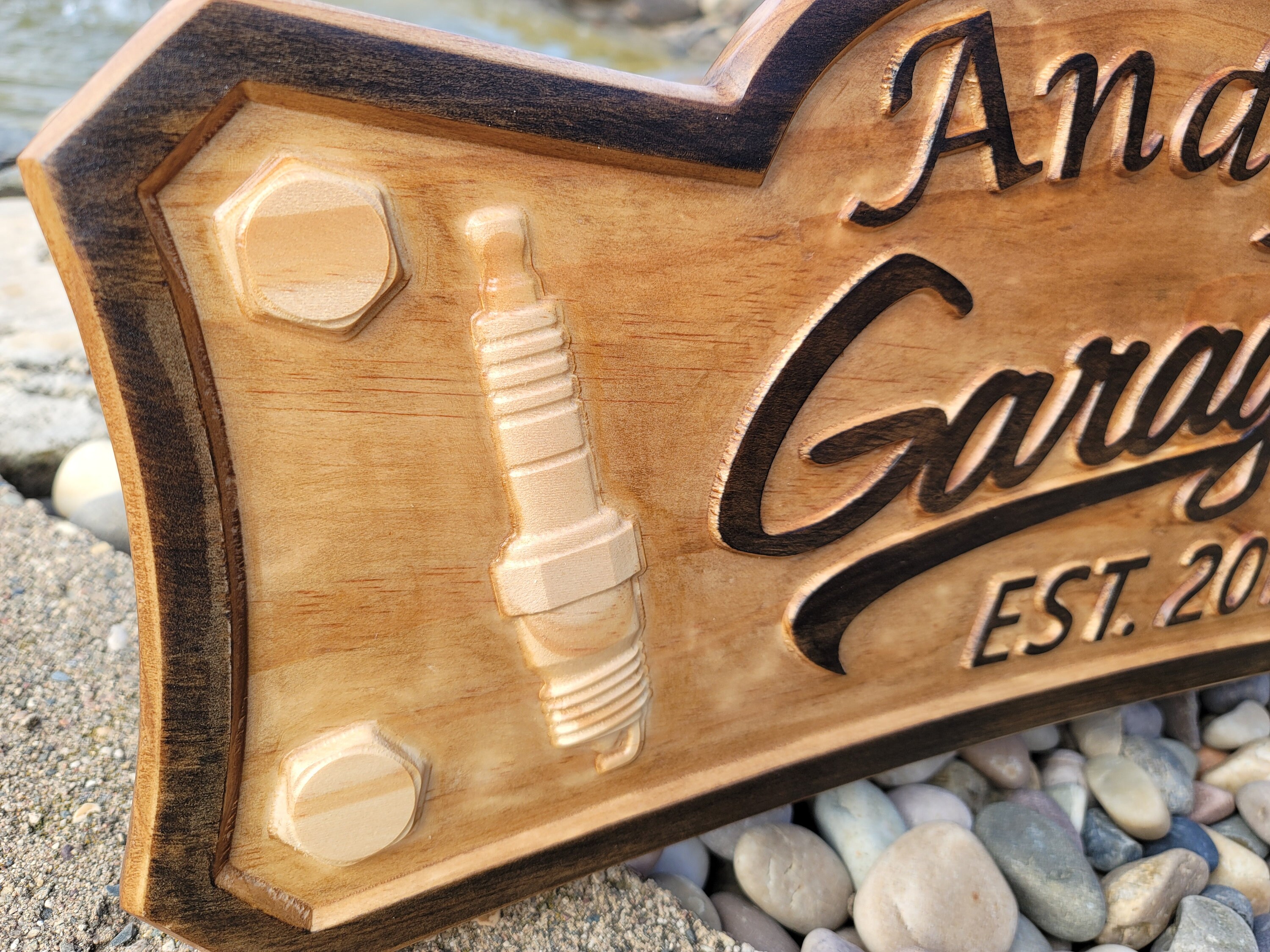 Personalized Garage Sign Shop Sign Established Personalized - Etsy