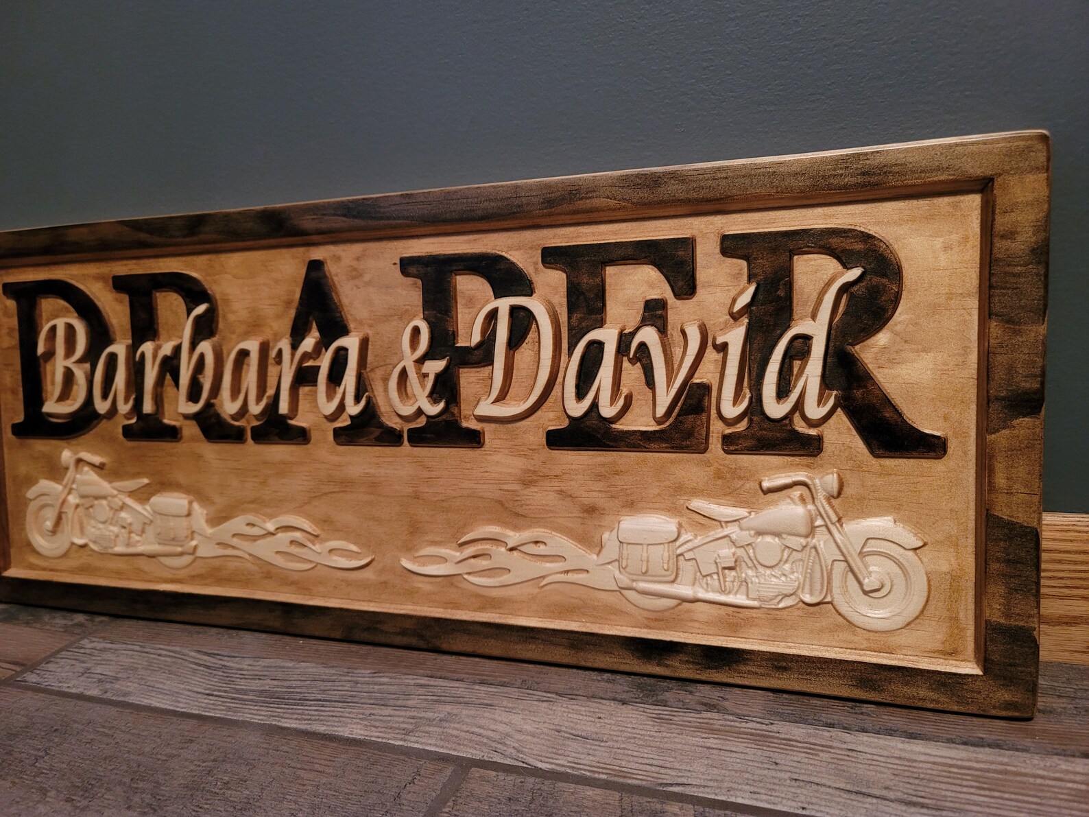 Personalized Motorcycle Sign Motorcycle Wedding Sign Harley - Etsy