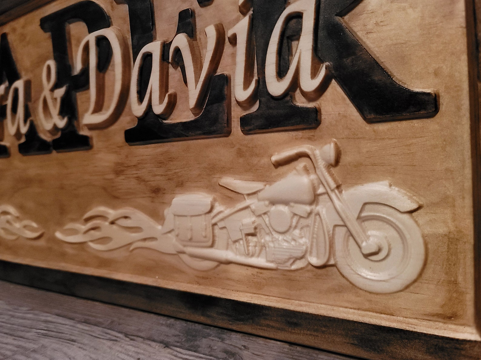 Personalized Motorcycle Sign Motorcycle Wedding Sign Harley | Etsy