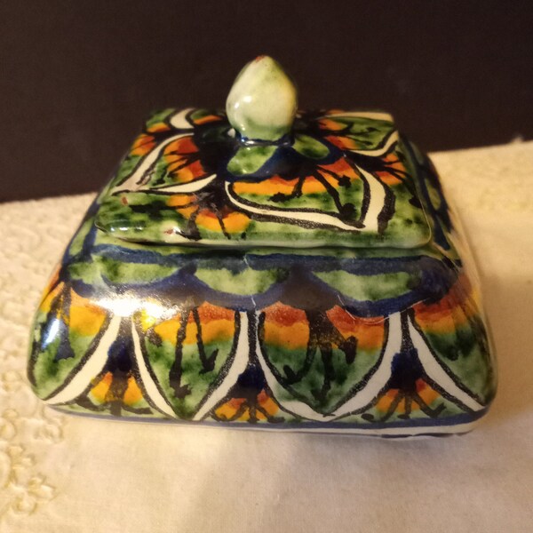 Pottery Trinket Box - Etsy