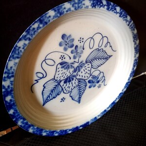 Vtg Dave Eldreth Pottery Handthrown, Handpainted Stoneware Strawberries ...