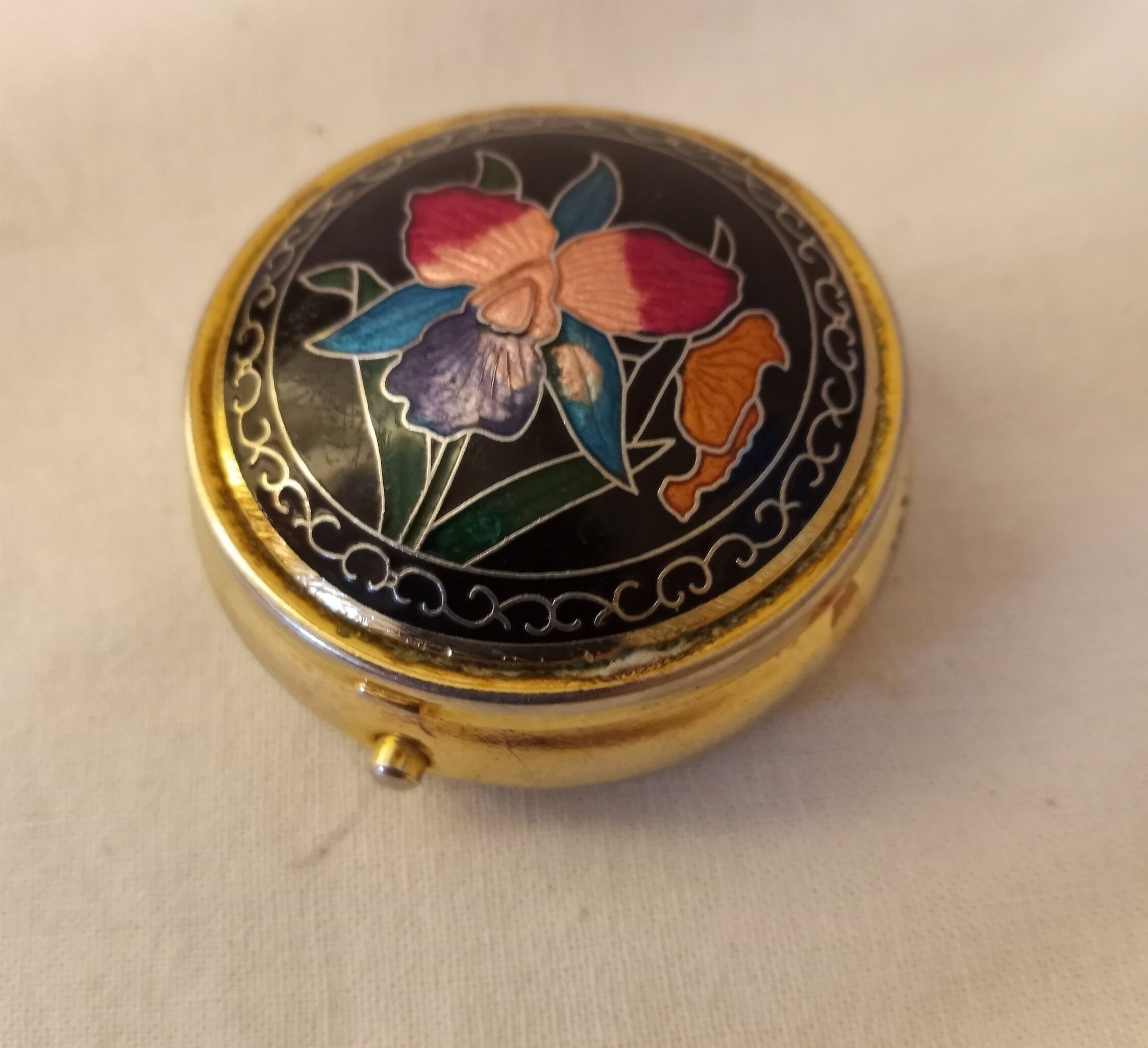 Orchid Trinket Box - Etsy