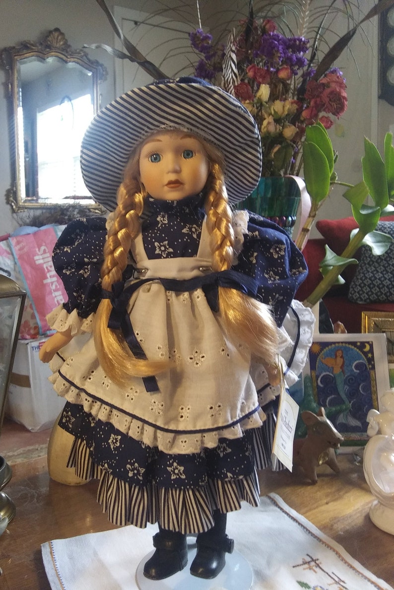 Vintage Mary Ellen Porcelain Doll From Irma Gheduzzi - Etsy