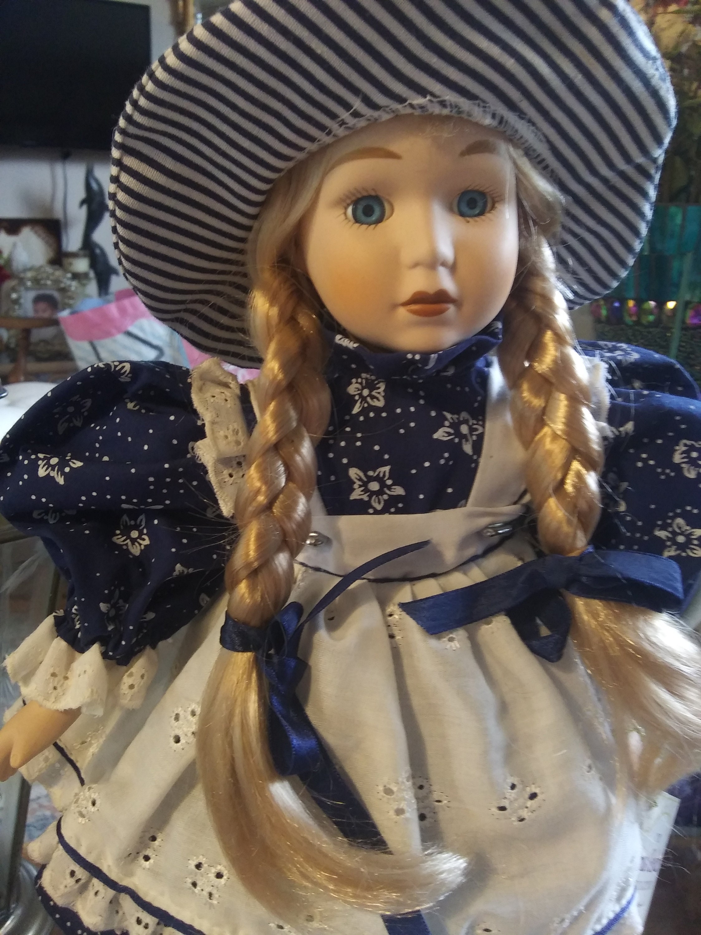 Vintage Mary Ellen Porcelain Doll From Irma Gheduzzi - Etsy