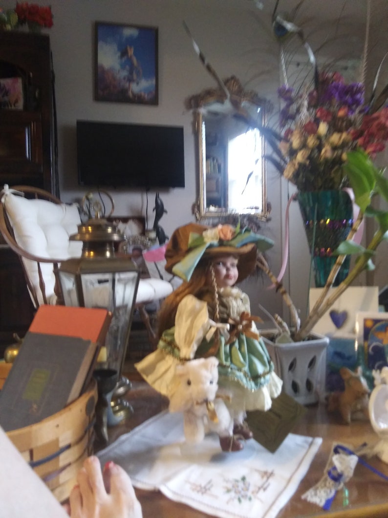 Vintage Mary Ellen Porcelain Doll From Irma Gheduzzi - Etsy