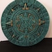 Vtg Aztec Sun Stone, Mayan Calendar, Wall Art, Plaque Reconstituted ...