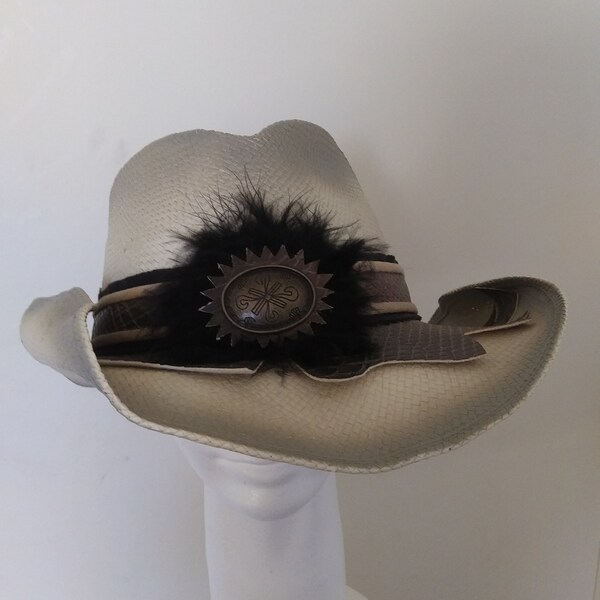 Alligator Skin Cowboy Hat - Etsy