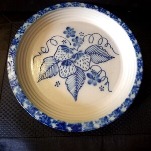 Vtg Dave Eldreth Pottery Handthrown, Handpainted Stoneware Strawberries ...