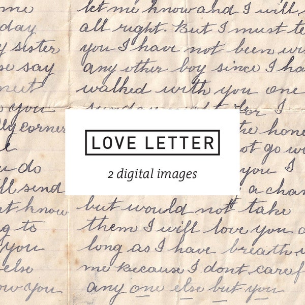 Vintage Love Letter Ideas For Him