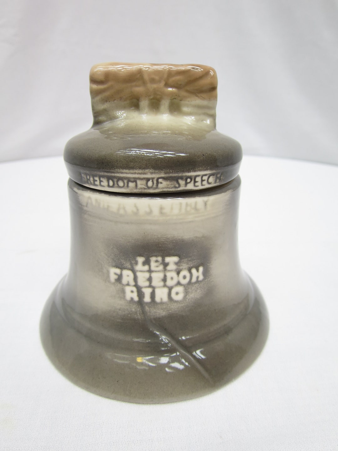 Vintage Liberty Bell "let Freedom Ring" Cookie Jar by House of Windsor ...