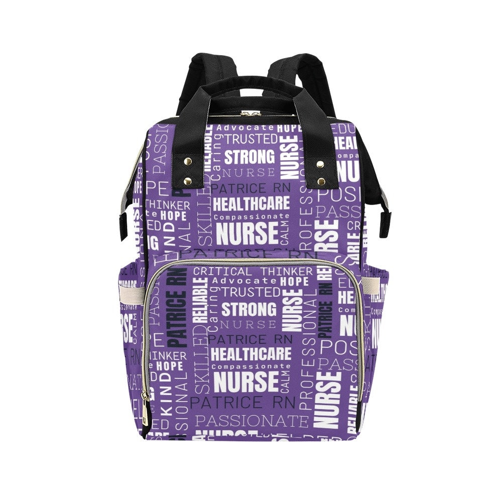 CUSTOM Nurse Back Pack Waterproof PERSONALISED Nurse - Etsy UK